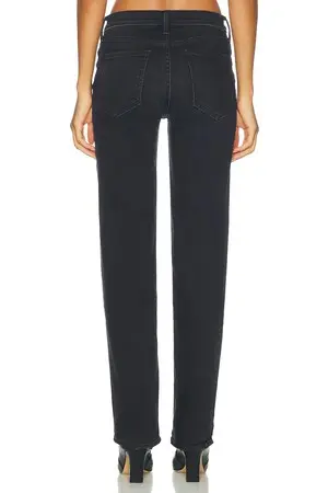 MOTHER The Newbie Skimp Jeans In Black