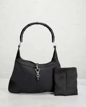 FWRD RENEW Gucci Vintage Bamboo Jackie Shoulder Bag