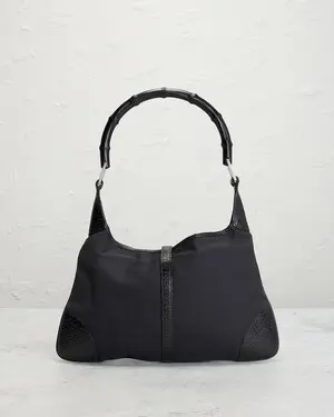 FWRD RENEW Gucci Vintage Bamboo Jackie Shoulder Bag