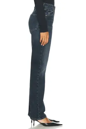 AGOLDE 90s Pinch Waist Long Jean In Blue