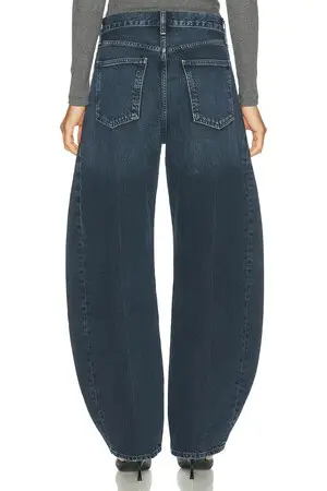 AGOLDE Luna Pieced Jean In Blue - Central
