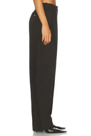 Magda Butrym Tailored Pant In Chocolate