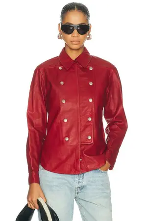 Isabel Marant Étoile Valdy Jacket - Red