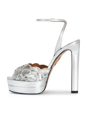 AQUAZZURA Ce Soir 130 Plateau Sandal