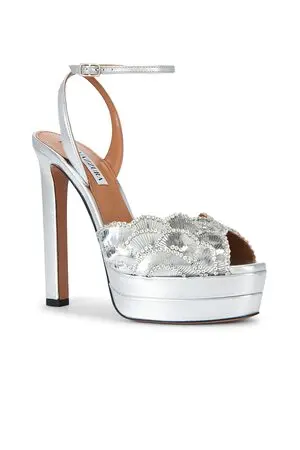 AQUAZZURA Ce Soir 130 Plateau Sandal