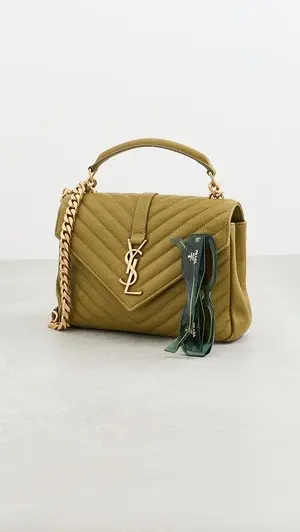 Shopbop Yves Saint Laurent Cassandra Calfskin Shoulder Bag