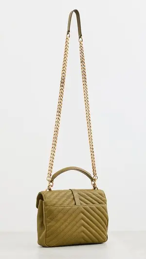 Shopbop Yves Saint Laurent Cassandra Calfskin Shoulder Bag