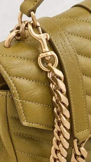 Shopbop Yves Saint Laurent Cassandra Calfskin Shoulder Bag