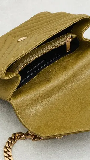 Shopbop Yves Saint Laurent Cassandra Calfskin Shoulder Bag