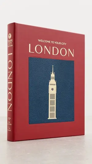 GRAPHIC IMAGE Trope London Book - Red