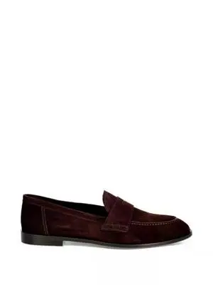 JONAK PARIS Suede Penny Loafers