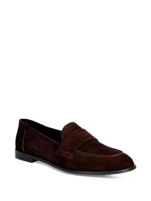 JONAK PARIS Suede Penny Loafers