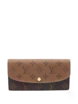 LOUIS VUITTON 2010s Emily Monogram Reverse Wallet