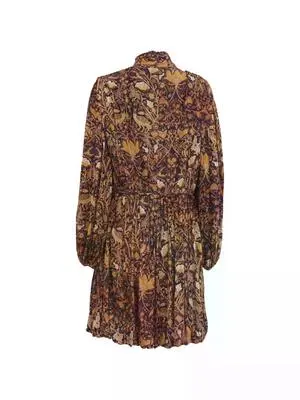 Ulla Johnson Printed Mock-neck Dress