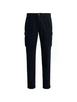 Kiton Tapered Cargo Pants - Blue