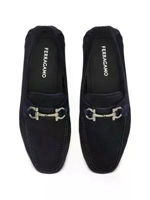 FERRAGAMO Gancini-ornament Driver Loafers