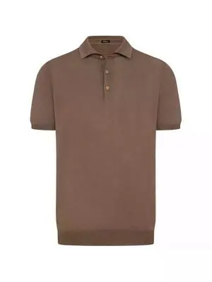 Kiton Short-sleeved Cotton Polo Shirt