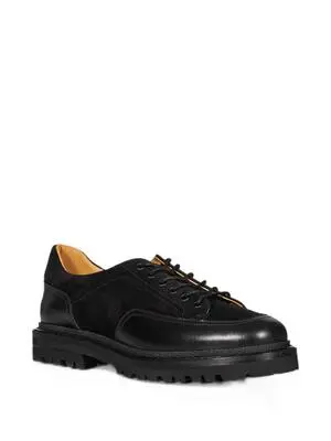HENDERSON BARACCO Panelled Lug-sole Derby Shoes
