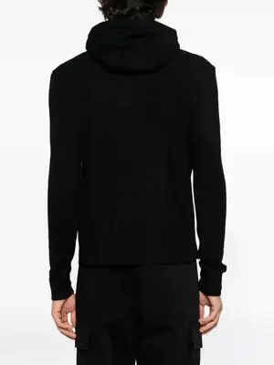 TONYWACK Zip-up Drawstring Hoodie