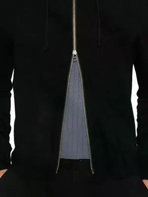 TONYWACK Zip-up Drawstring Hoodie