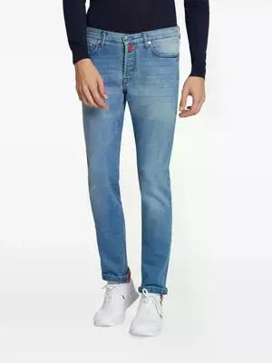 Kiton Kurabo Low-rise Jeans