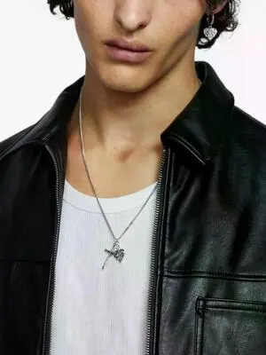 Emanuele Bicocchi Notre-heart Cross Necklace