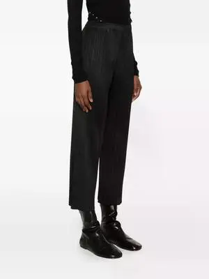 Issey Miyake Pleated Straight-leg Trousers