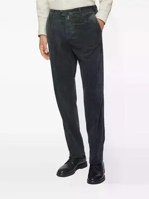 Kiton Corduroy Straight Trousers