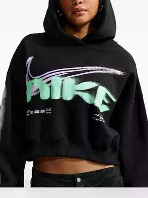 Nike Studio Fleece Cropped Hoodie
