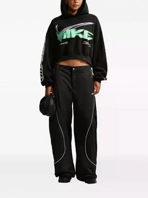 Nike Studio Fleece Cropped Hoodie