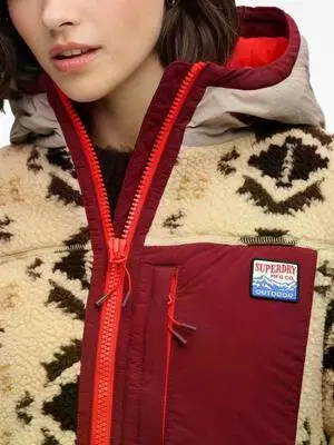 Superdry Sherpa Jacquard Fleece Jacket