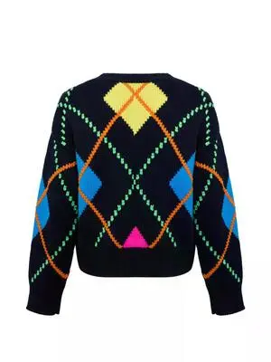 Mira Mikati Argyle Sweater