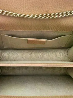 Gucci 2016-2026 Small Dollar Calfskin Interlocking G Crossbody Bag