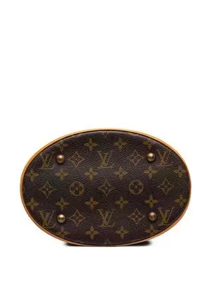 LOUIS VUITTON 2001 Monogram Petit Bucket Bag