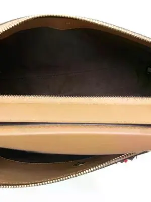 Fendi 2010-2026 Medium Leather Flowerland Dotcom Satchel