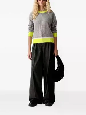 From Future Colour-block Crew-neck Sweater