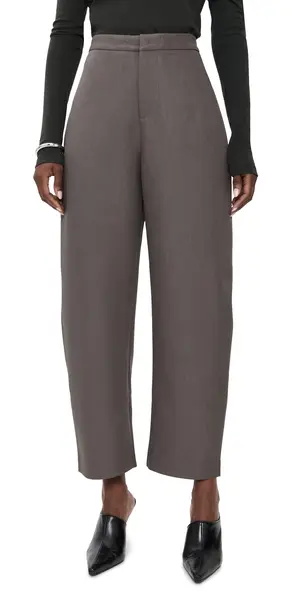 MEIMEIJ Oversized Slouchy Trousers - Fango
