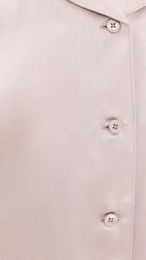 REFORMATION Lacie Cropped Shirt