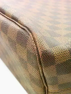 LOUIS VUITTON 2012 Mm Neverfull Damier Ebène Tote Bag