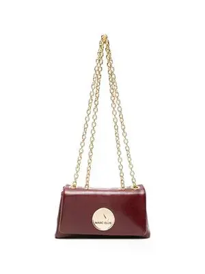 MARC ELLIS Wendas S Logo-plaque Chain-link Shoulder Bag - Red