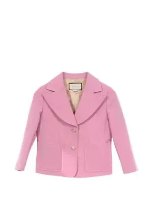 Gucci 2010s Gg Button Jacket