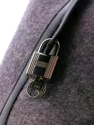 Hermès Lock Felt Picotin Lock Bag