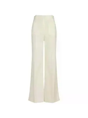 Victoria Beckham Alina Pressed-crease Wide-leg Trousers