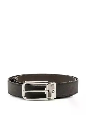 Montblanc Reversible Saffiano-leather Belt