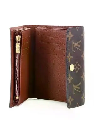 LOUIS VUITTON Alexandra Wallet Monogram Canvas Small Wallets - Brown