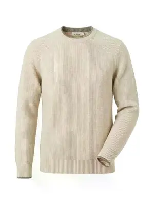 Altea Ribbed-knit Raglan-sleeve Sweater - Neutrals