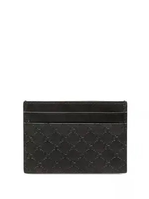 Gucci 2000-2015 Microguccissima Card Holder - Black