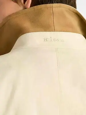 Kiton Double-breasted Trench Coat
