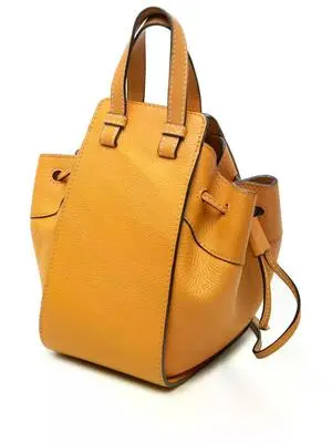 Loewe 2020 Mini Leather Drawstring Hammock Bag Satchel