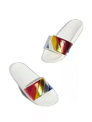 FERRAGAMO Leather Slides